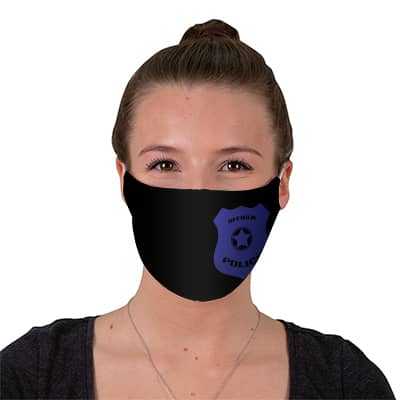 Police Badge Face Covering