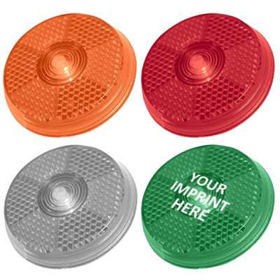 Round Blinking Light with Back Clip