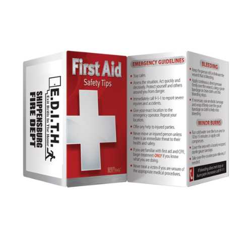 First Aid & Safety Tip Key Points